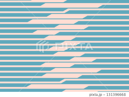 Geometric pattern of parallel lines. Template...のイラスト素材 [131396668] - PIXTA