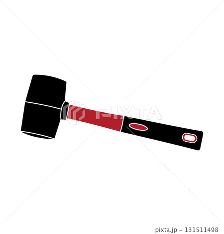 rubber mallet iconのイラスト素材 [131511498] - PIXTA