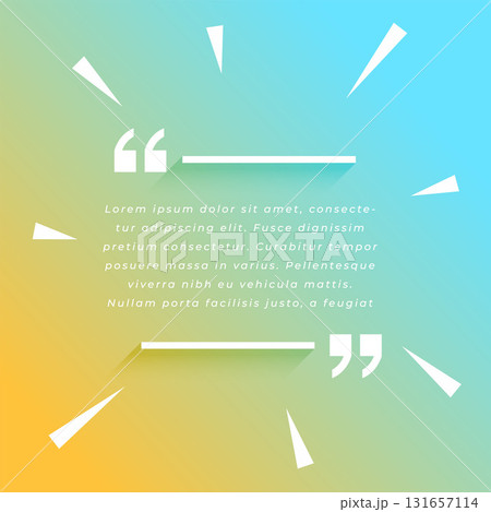 innovative citation background for web content...のイラスト素材 [131657114 ...