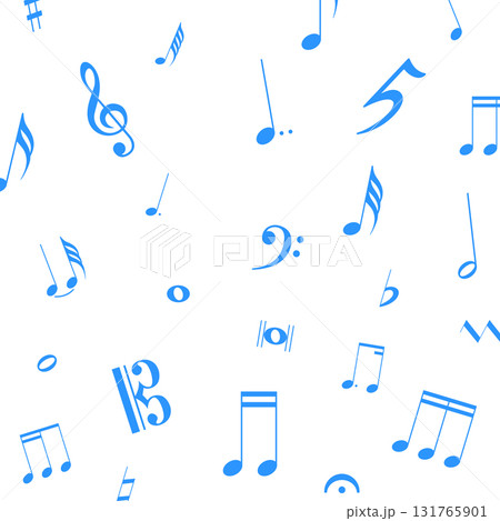 Music notes . music symbols, clefs and sharps...のイラスト素材 [131765901] - PIXTA