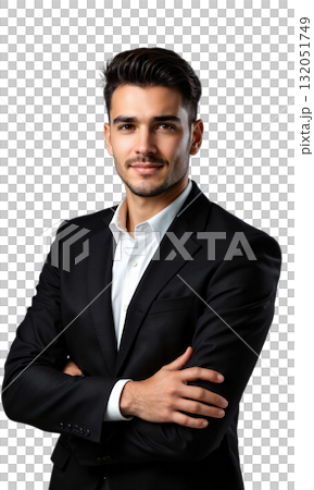 Modern Business Leader Young businessman in...のイラスト素材 [132051749] - PIXTA