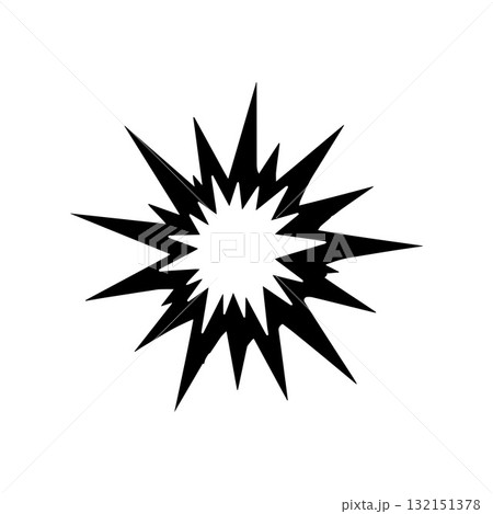 Electric Current Spark Logo Showing Motion,...のイラスト素材 [132151378] - PIXTA