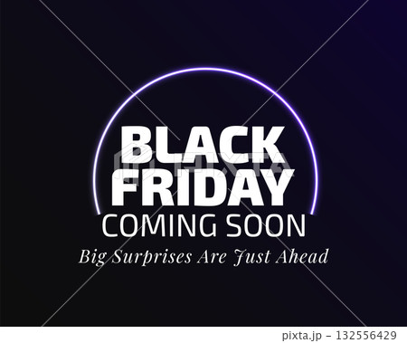 black friday coming soon big surprisesのイラスト素材 [132556429] - PIXTA