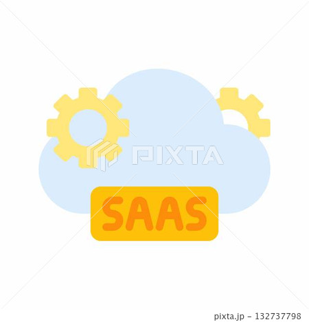 SaaS Marketing Tools icon vector image....のイラスト素材 [132737798] - PIXTA