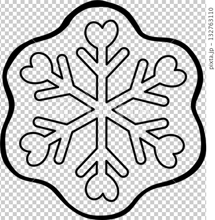 Christmas Cookies Outline Doodle Hand Drawnのイラスト素材 [132763110] - PIXTA