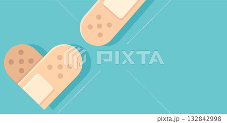 First Aid Bandage Pattern Backgroundのイラスト素材 [132842998] - PIXTA