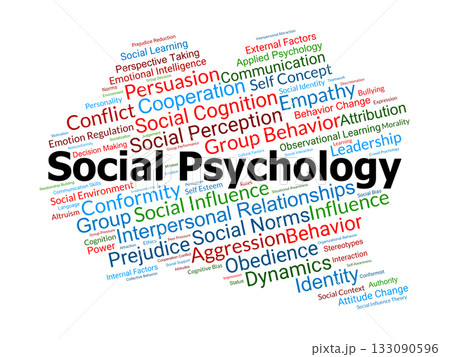 Social Psychology Word Cloud. Key Concepts On...のイラスト素材 [133090596] - PIXTA