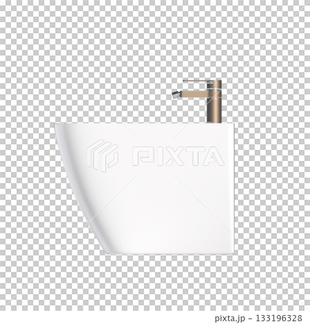 Lavatory pan isolated on a transparent...のイラスト素材 [133196328] - PIXTA