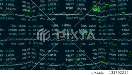 Showing stock ticker display streaming...のイラスト素材 [133792225] - PIXTA