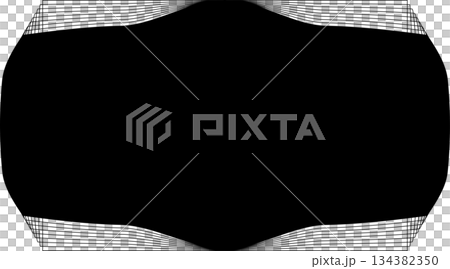 Rectangle blend emblem. Frame geometric modern,...のイラスト素材 [134382350 ...