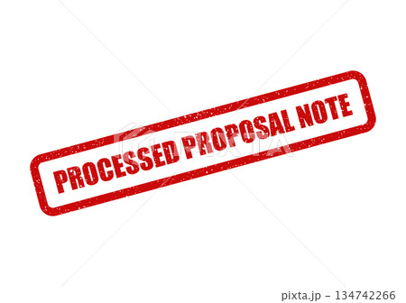 Vintage processed proposal note stamp for...のイラスト素材 [134742266] - PIXTA