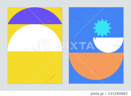 Minimalist abstract poster template design,...のイラスト素材 [135260662] - PIXTA