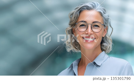 Business consulting leader half body portrait...のイラスト素材 [135301790] - PIXTA