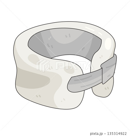 illustration of Neck Supportのイラスト素材 [135314922] - PIXTA