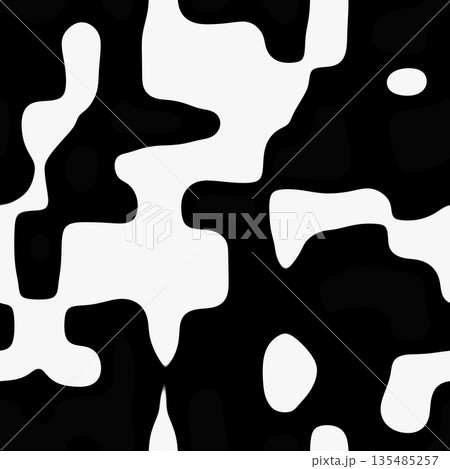 Abstract cow print seamless pattern. Hi-res...のイラスト素材 [135485257] - PIXTA