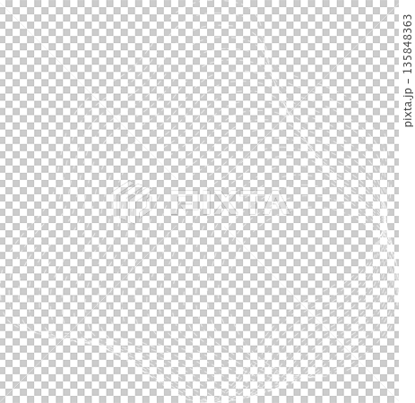 Circle wave dynamic with dashed line....のイラスト素材 [135848363] - PIXTA