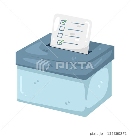 Illustration of survey boxのイラスト素材 [135860271] - PIXTA