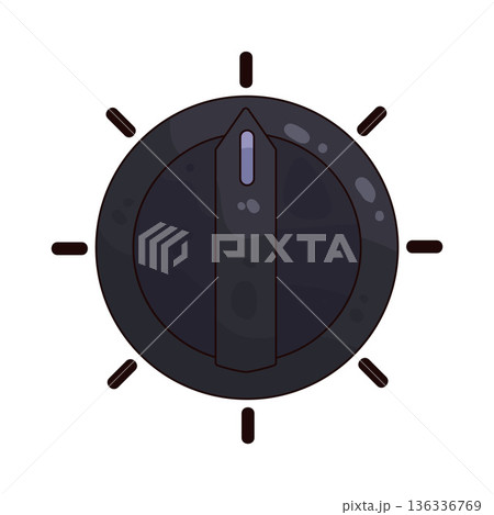 Illustration of timer dialのイラスト素材 [136336769] - PIXTA