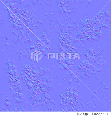 Rugged Mountain Terrain Normal Mapのイラスト素材 [136544524] - PIXTA