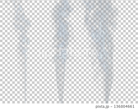 Set of cigarette Smoke Swirl Isolated on...のイラスト素材 [136804661] - PIXTA