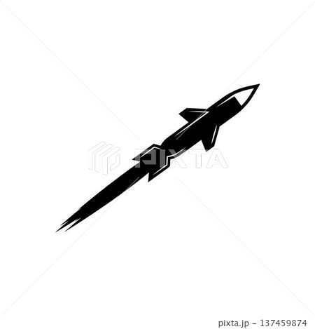 missile rudal logo icon illustration designのイラスト素材 [137459874] - PIXTA