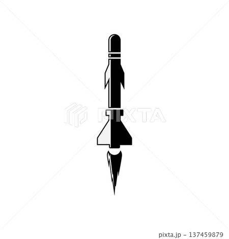 missile rudal logo icon illustration designのイラスト素材 [137459879] - PIXTA